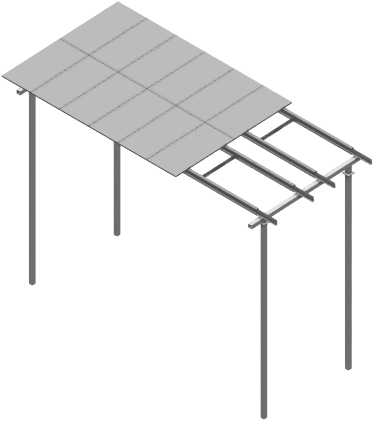 Solar Shade Structure - Solar Mounts LLC