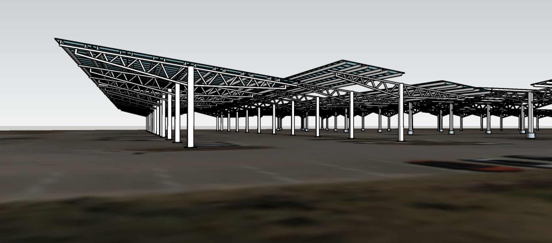 3D Renderings - Solar Mounts LLC