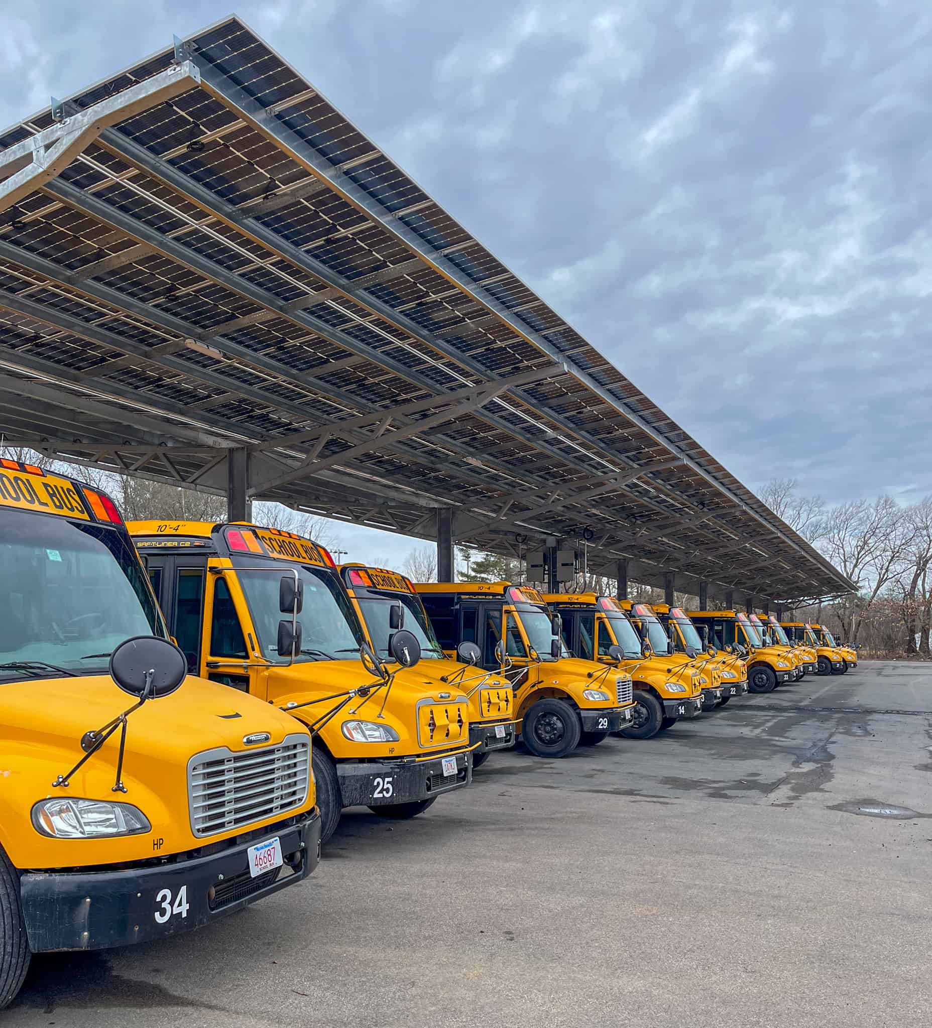 Hopkinton Bus Garage - Solar Mounts LLC