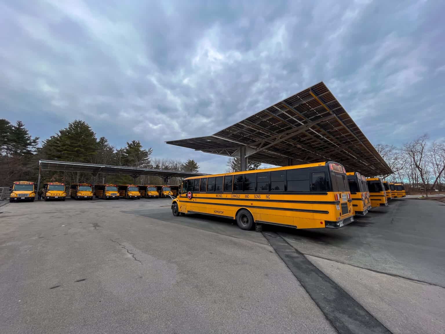 Hopkinton Bus Garage - Solar Mounts LLC